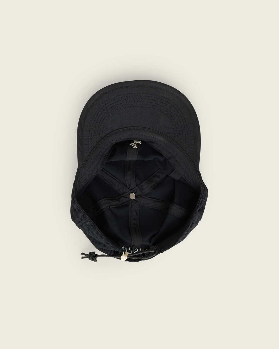 6 Panel Mesh Running Cap — Buttercup | SYSUM